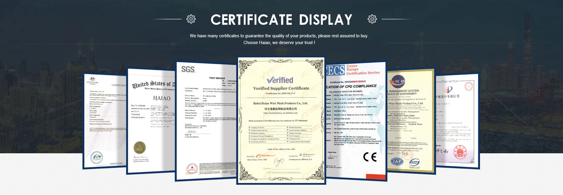 Hebei Haiao Wire Mesh Products Co., Ltd.