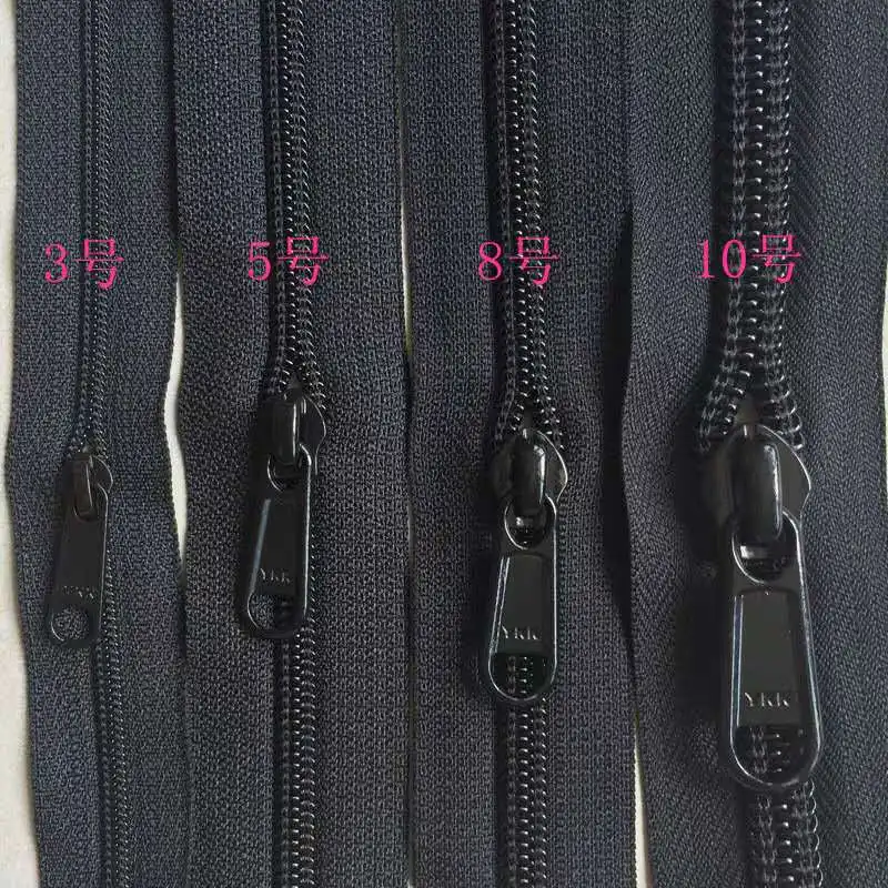 Genuine for YKK RC Nylon Zipper Durable Plastic Packing Bag Tent Sizes ...