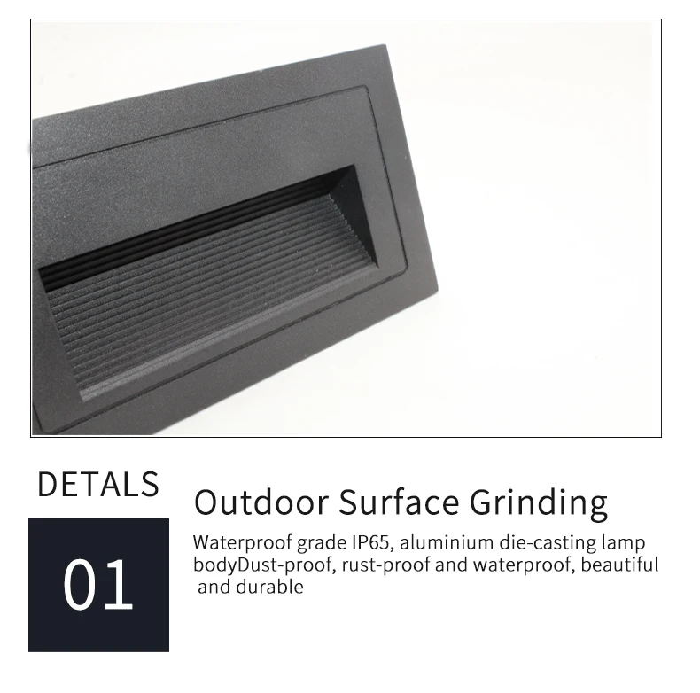 Modern Simple Led Footlights 86-type Embedded Waterproof Outdoor ...