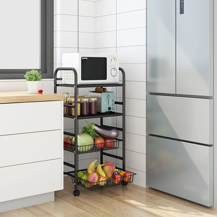 Multilayer Removable Kitchen Storage Rack For Vegetable Or Fruit Rack ...