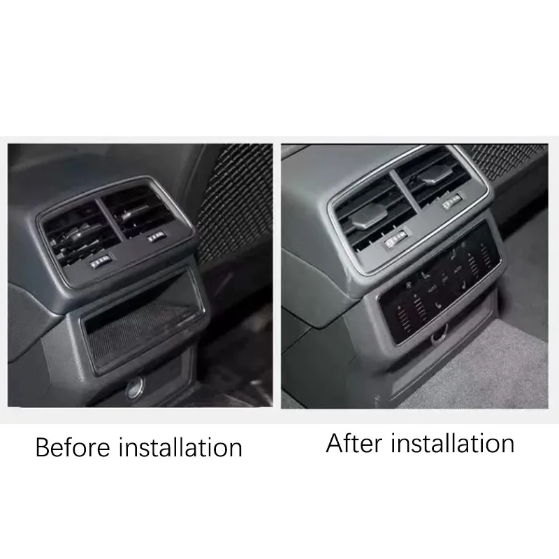 Rear Air Conditioning Control Panel for Audi A6L/A7/C8/Q7 19-22Y High ...
