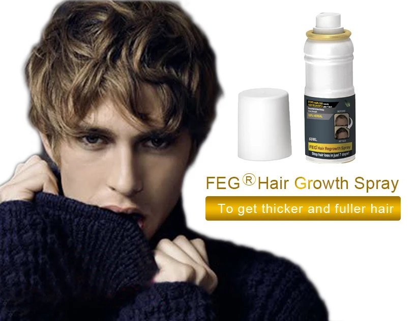 Best Hair Loss Treatment For Faster Hair Growth 100% Natura Feg Hair ...