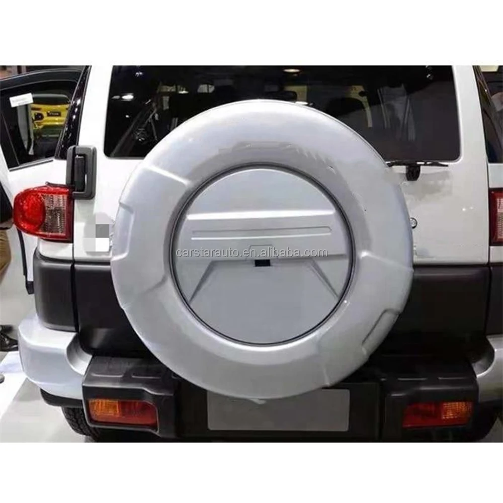 Silver Color ABS Spare Tire Cover for FJ Cruiser - 6477135030 6477135032