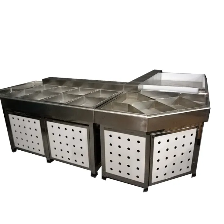 304 Grade Stainless Steel Seafood Display Table - Buy Stainless Steel ...