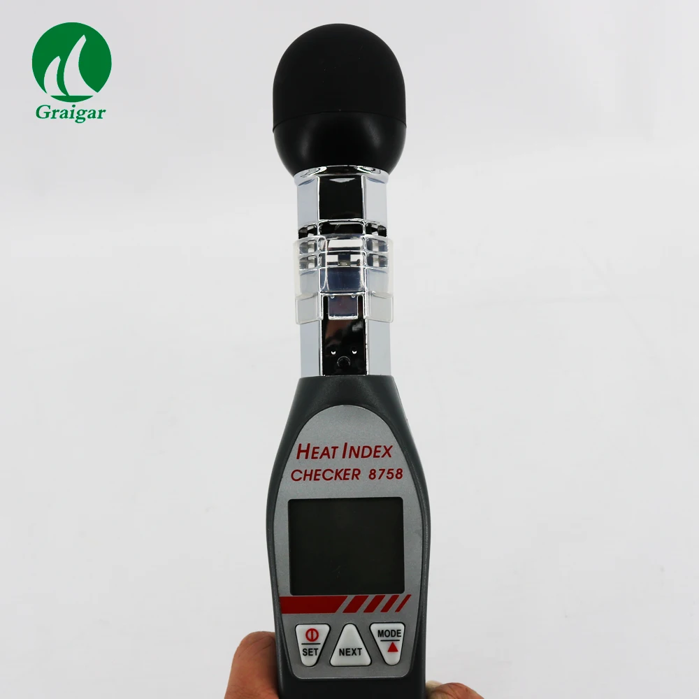 AZ8758 Handheld WBGT Meter - Precision Wet Bulb Globe Temperature Measurement