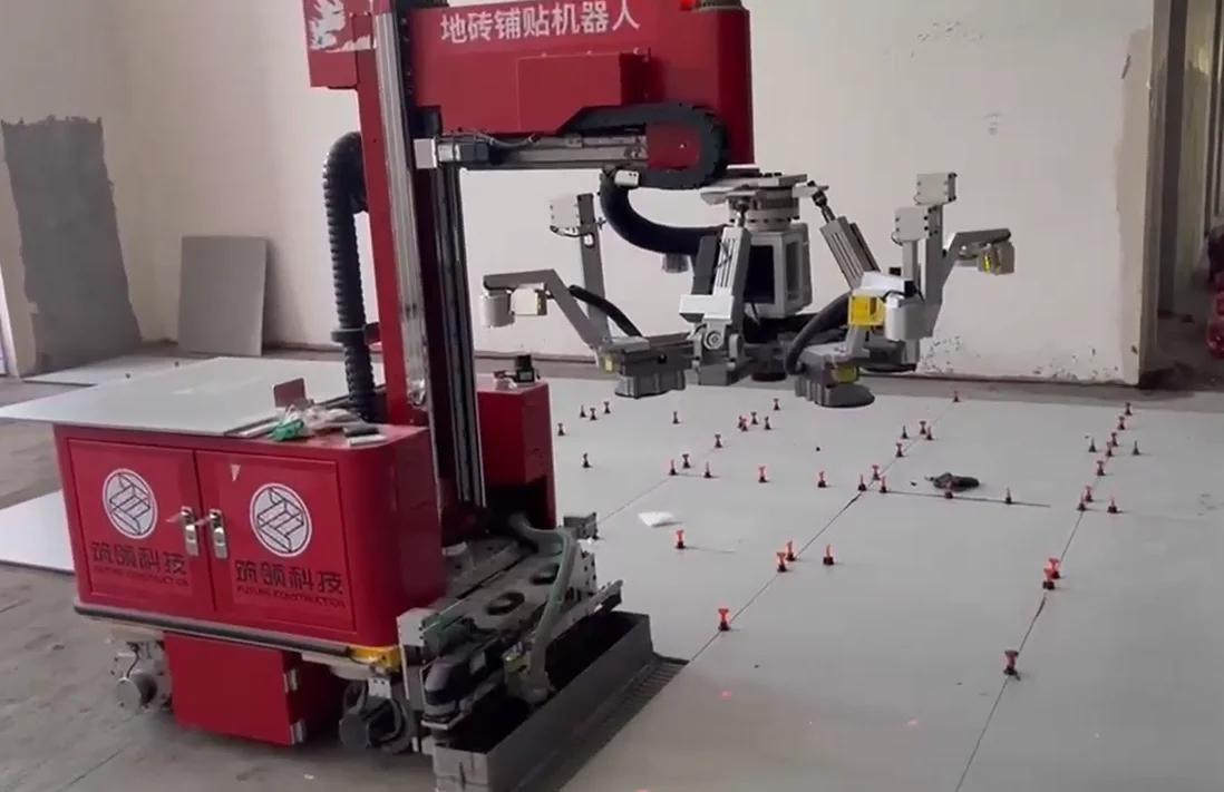 2025 Derutu Smart Automatic Construction Robot for Floor Tiling ...