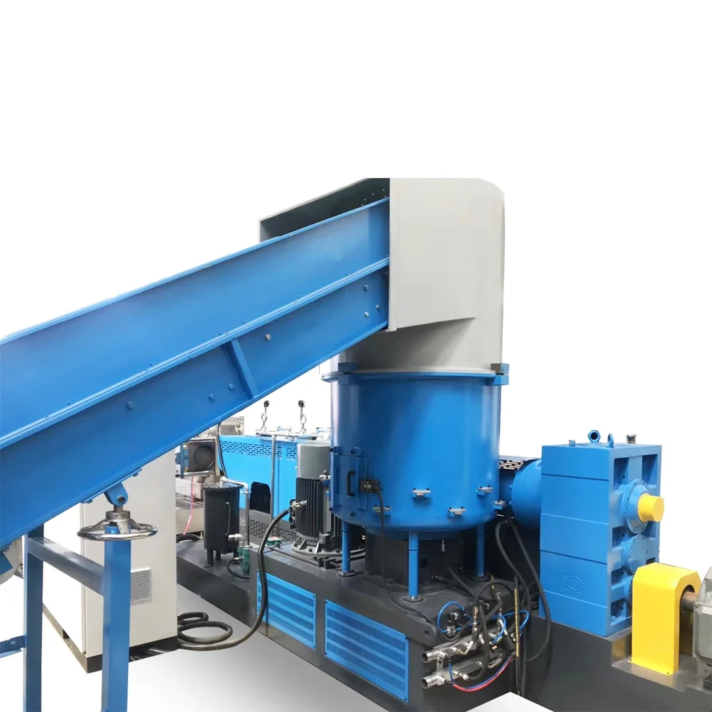 150-1000kg/h Two Stages Extruders Pelletizing Machine For Plastic ...