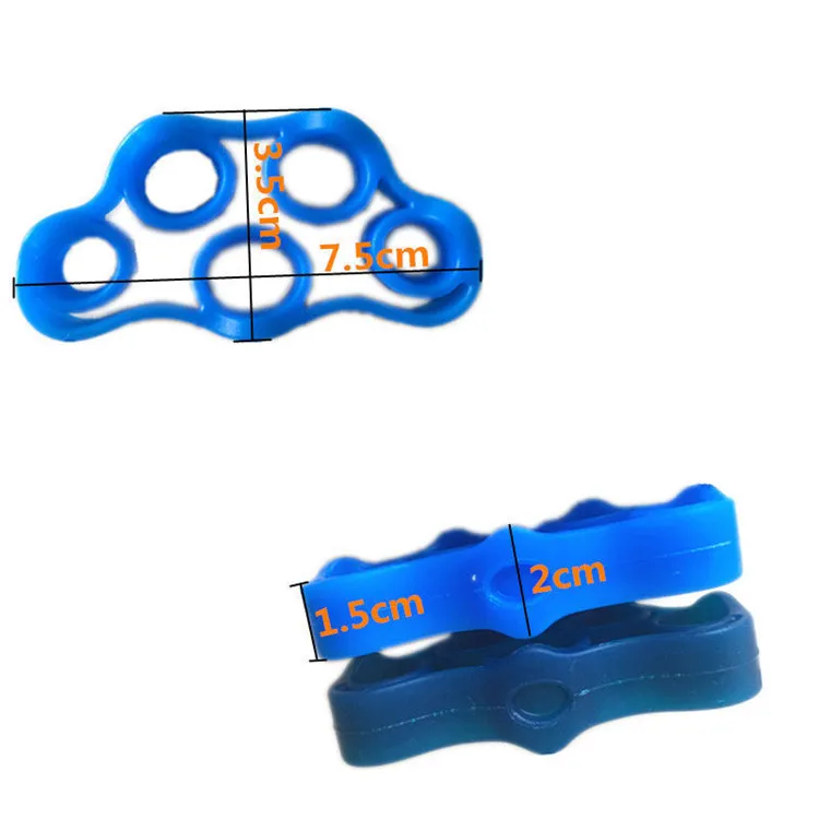 Silicone Finger Exercise Resistance Bands - Hand Grip Exerciser