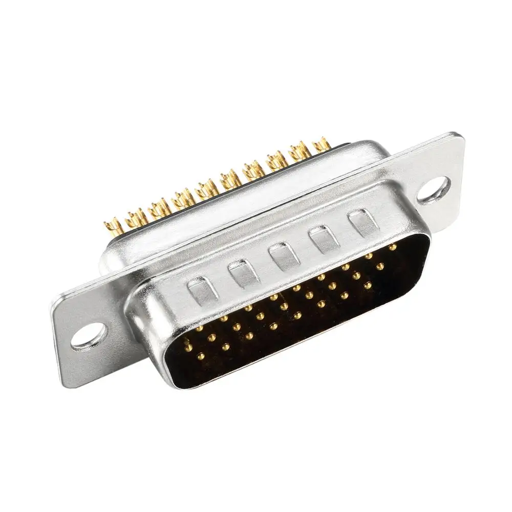 DB 26 Pins Straight Male D-sub PCB Mounting Connector USB Cables, Hubs ...