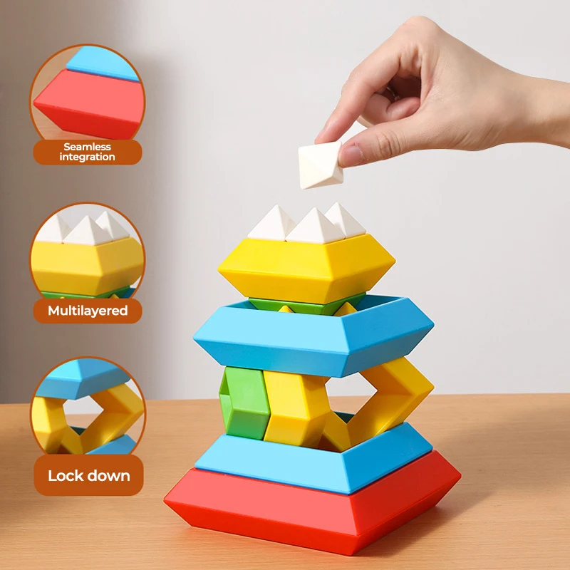 Direct Wholesale Kids Educational Magic Tower 3d Assembled Custom ...