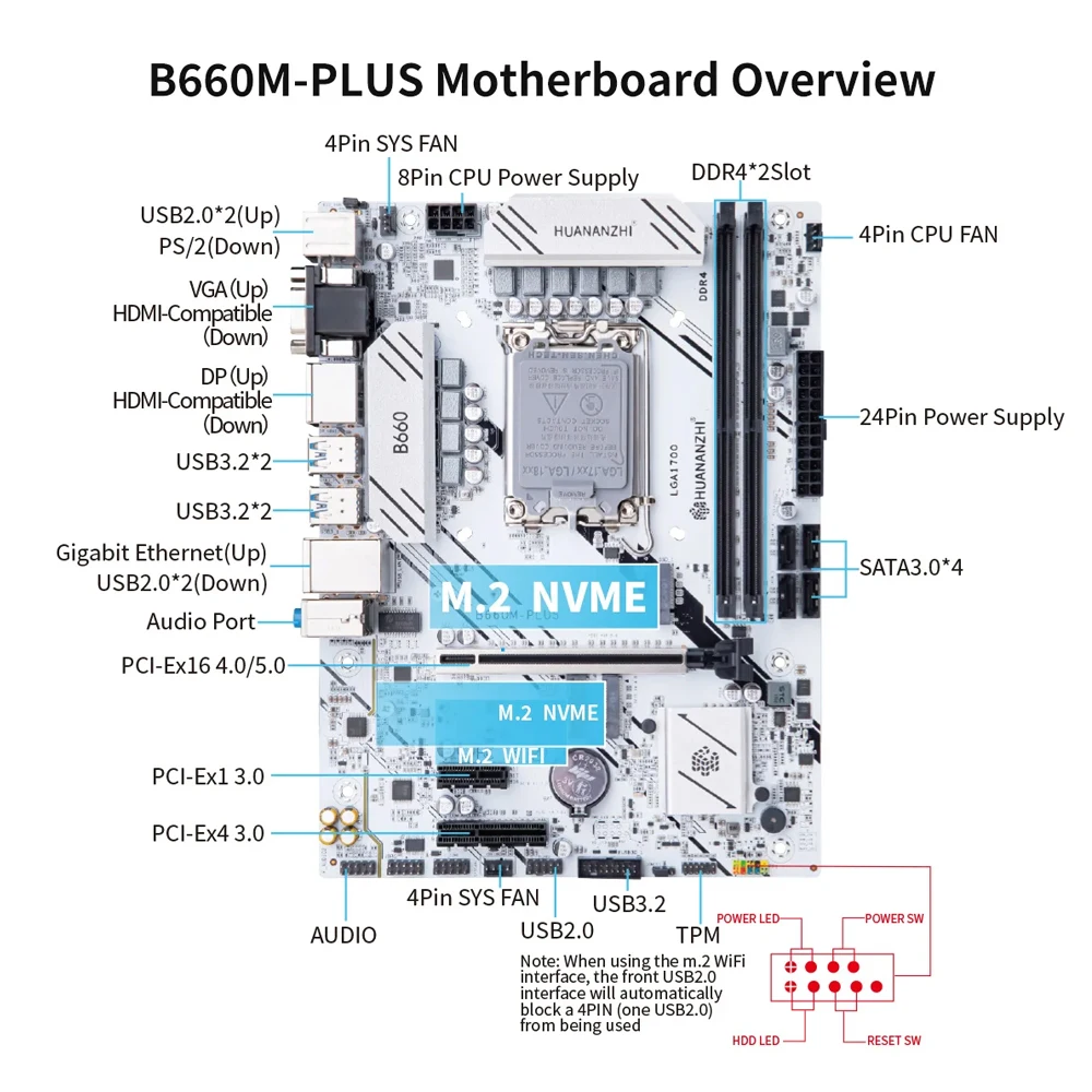 Desktop M-atx Gaming Mainboard Lga 1700 Motherboard Combos With Ram And I5 12400f Ddr4 Processor ...