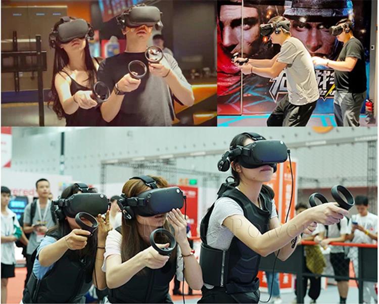 9d Vr Shooting Simulation Arcade Machine Indoor Multiplayer Virtual ...