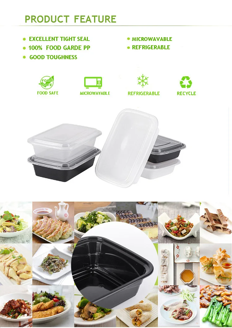 Custom Made Microwave Safe Plastic Food Packaging Containers For ...