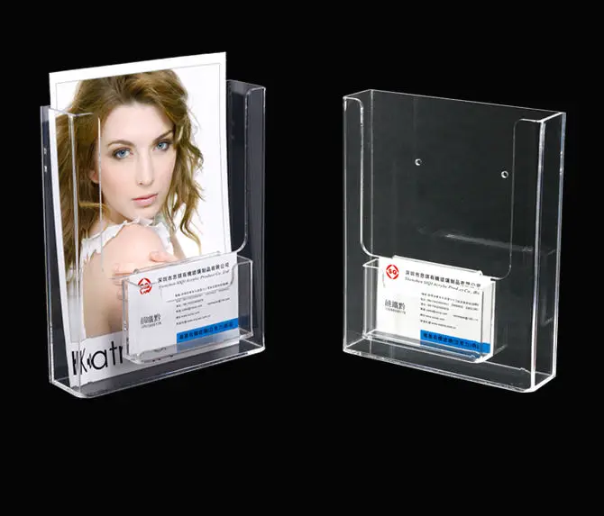 A4 Acrylic Brochure Holder,Wall Mount Brochure Holder - Buy Wall ...