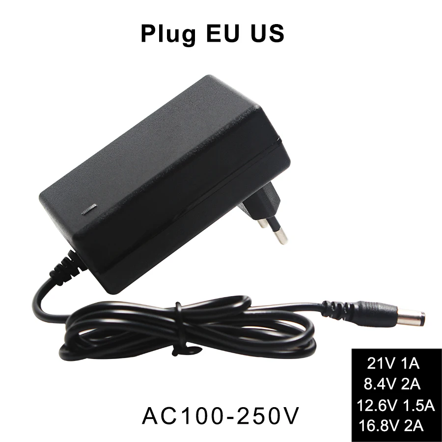 21V 1A Battery Charger - Universal Adapter for Qi Devices