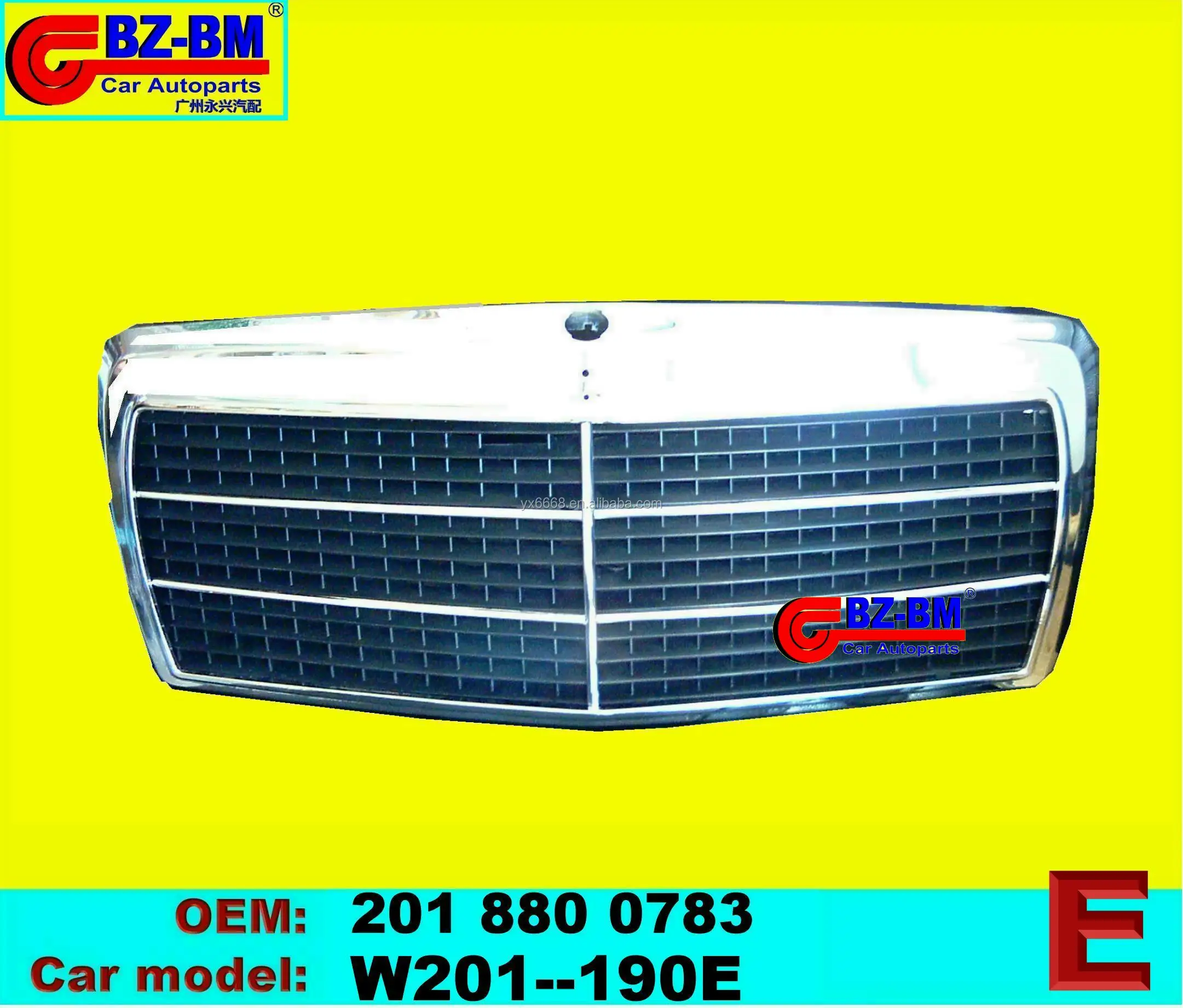 Elmas ızgara için ızgara için Benz W212 W213 W205 W164 W166 W204 GTR ...