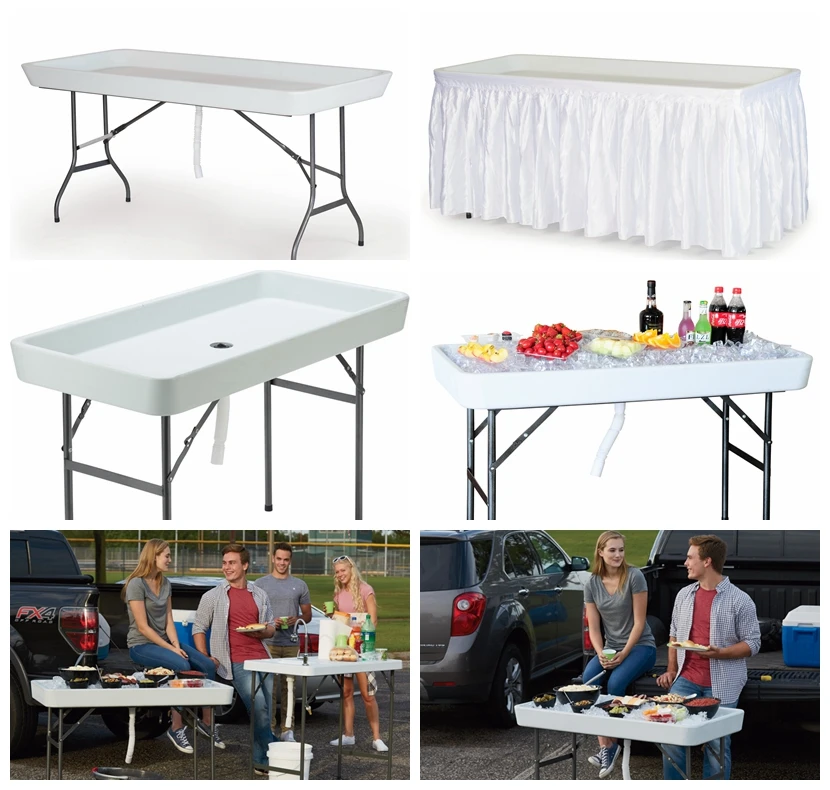 Modern Home 6ft Plastic Ice Cooler Table for Beverage in Party| Alibaba.com