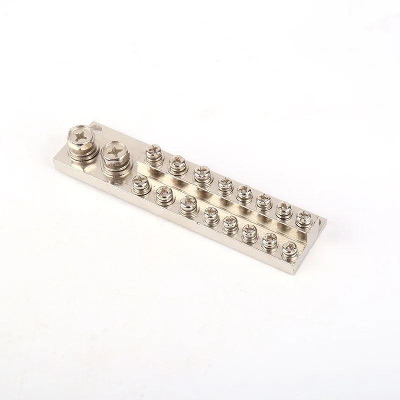 Jdg Grounding Busbar Distribution Box Copper Busbar JDG-C Type 5-10 AWG ...