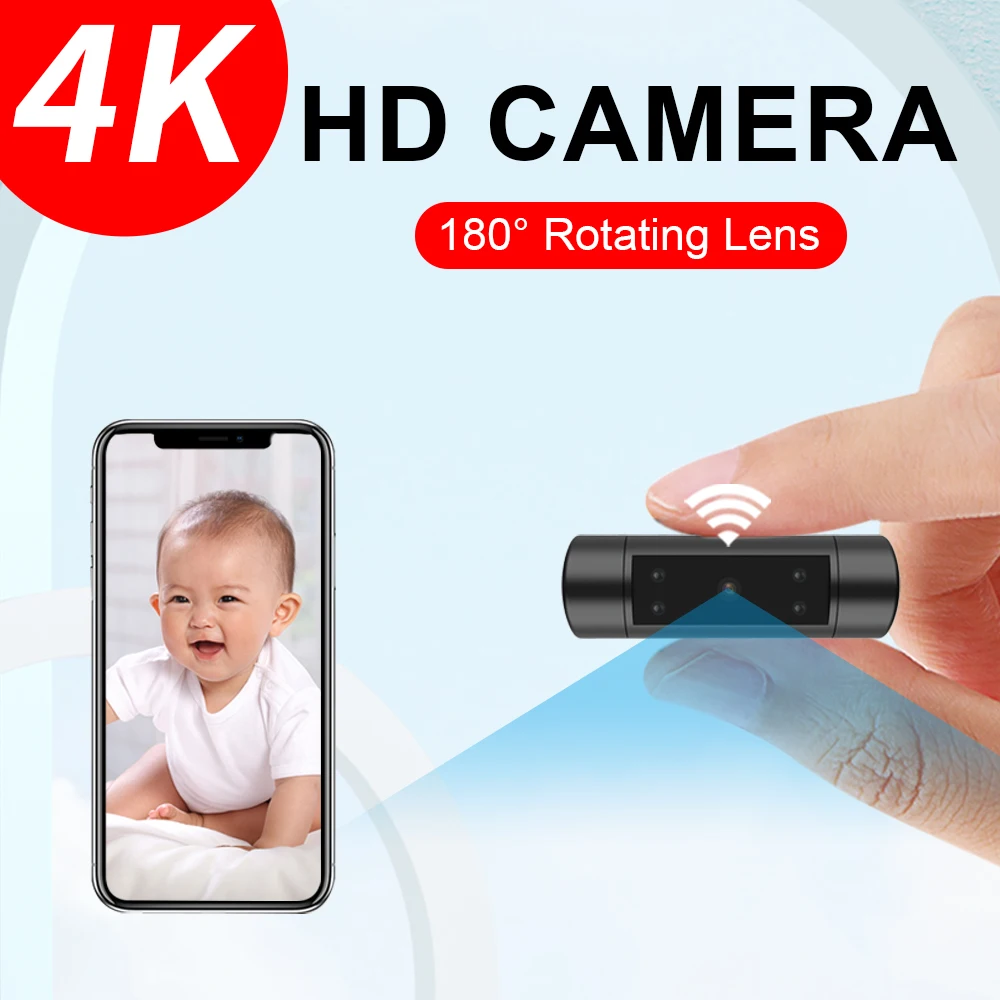Hot New 4k Wifi Mini Camera 1080p Infrared Night Version Hd Dvr Camera ...