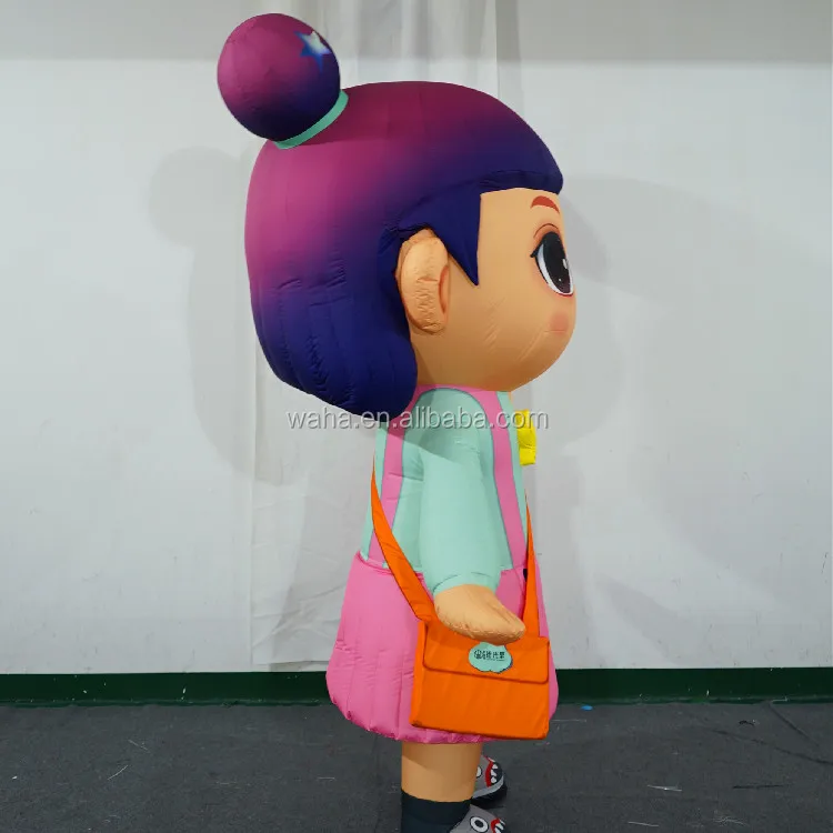 Custom Inflatable Characters - Beautiful Cartoon Girl