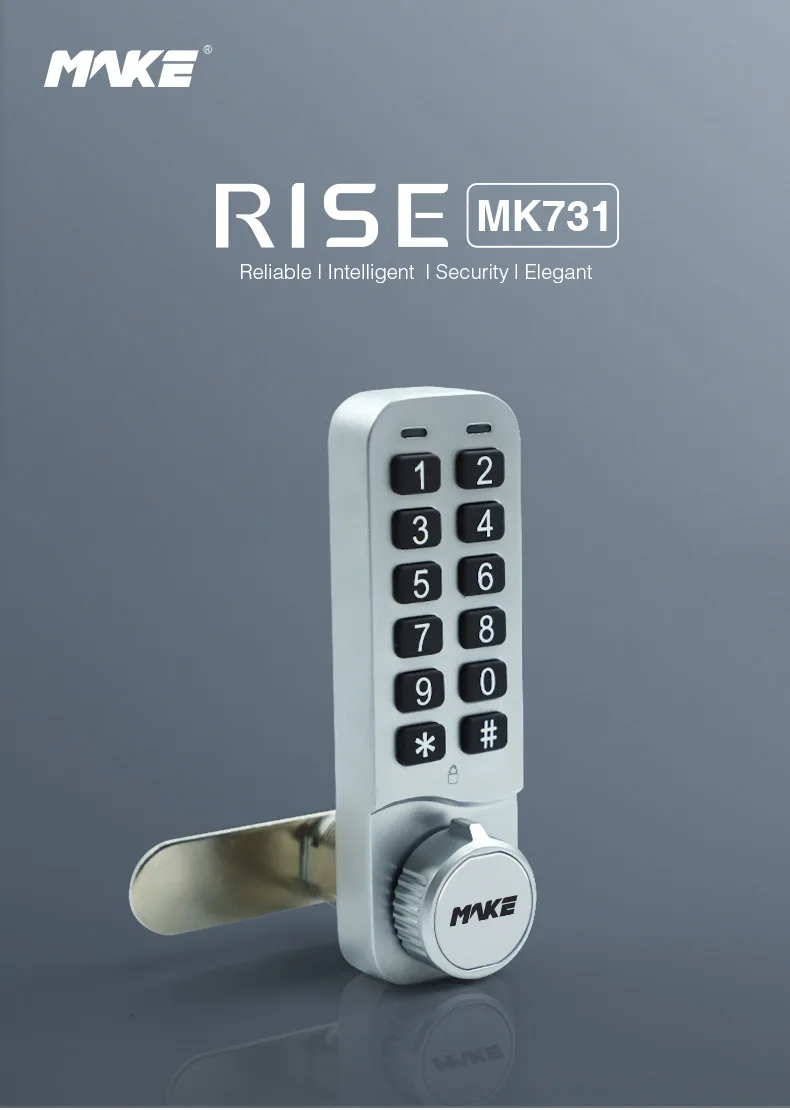 Mk731 Code Digital Password Electric Cipher Keypad Lock For Locker ...