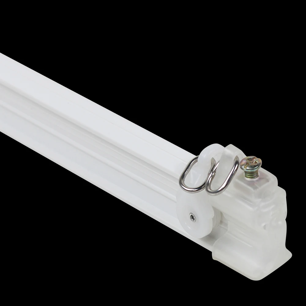 White PVC Curved Curtain Rail - Durable & Stylish Solutions