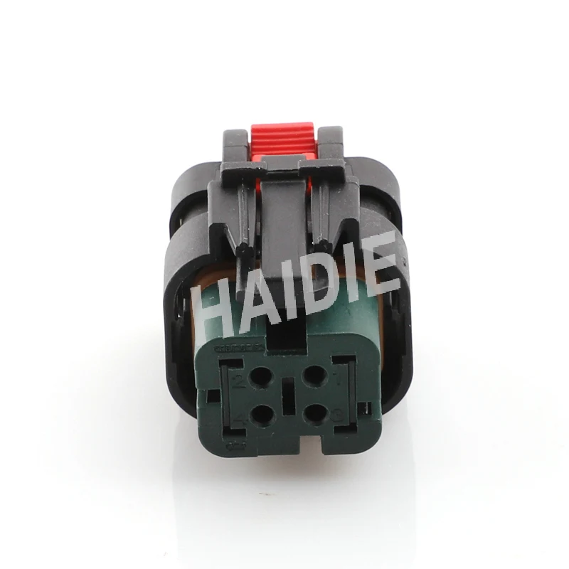 4 pin TE female sealed waterproof automotive cable wire harness car ...