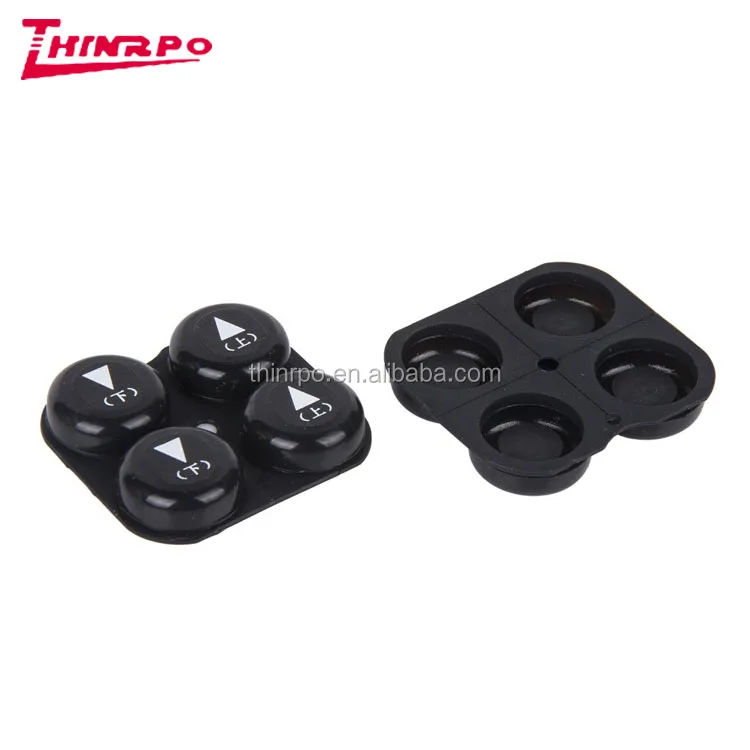 Replacement Silicone Rubber Pad Conductive Remote Control Keymat ...