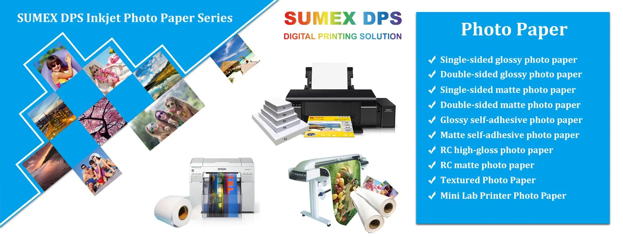 Fuji Noritsu D701dry Mini Lab Inkjet Photo Paper 260g Rc Glossy 5" 6" 8 ...