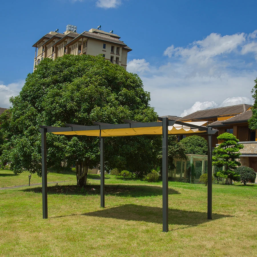 Multifunctional Gazebos-6x3 Aluminium Pergola 4x4 Gazebo Made In China ...
