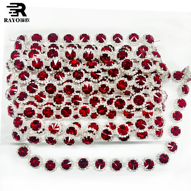 Wholesale Factory-made Feather Rhinestone Trimming 10 Yards Each Roll ...