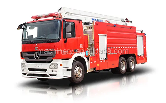 JP72 Water Tower Fire Fighting Vehicle - 150-250hp Diesel