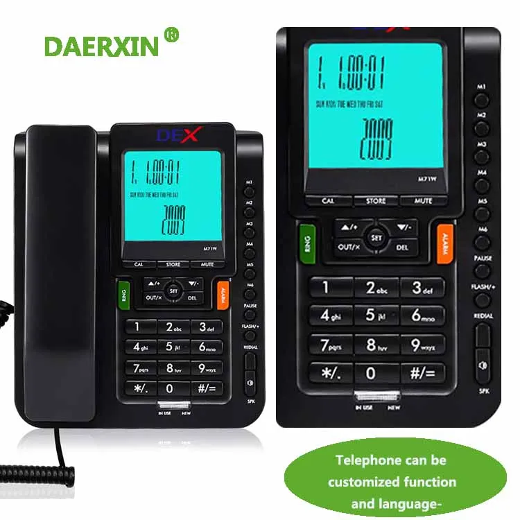 DEX Telephone - High Quality Office Home Caller ID Set