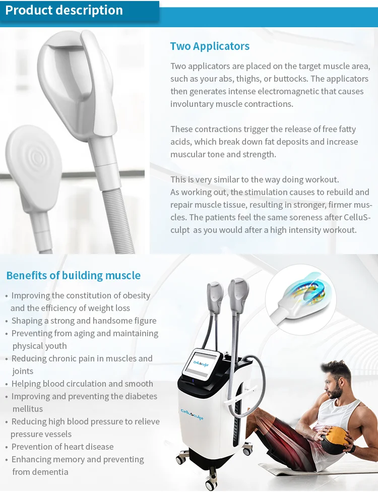 High Energy Focused Electromagnetic Wave Emslim Device Teslasculpt ...