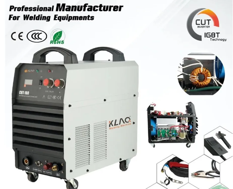 Cut-100 Industrial Grade CNC Plasma Cutting Machine Built-in Air Pump ...