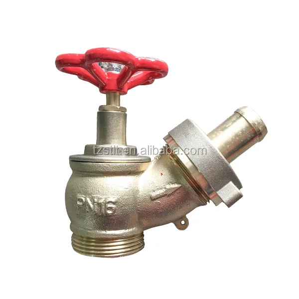 Dn25 11/2inch Brass Fire Hydrant Valve For Fire Fighting Fire Hydrant ...