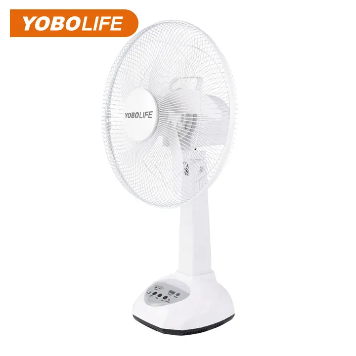 Hot General Rechargeable Fan 5 Blades Metal Grill Power Source Solar ...