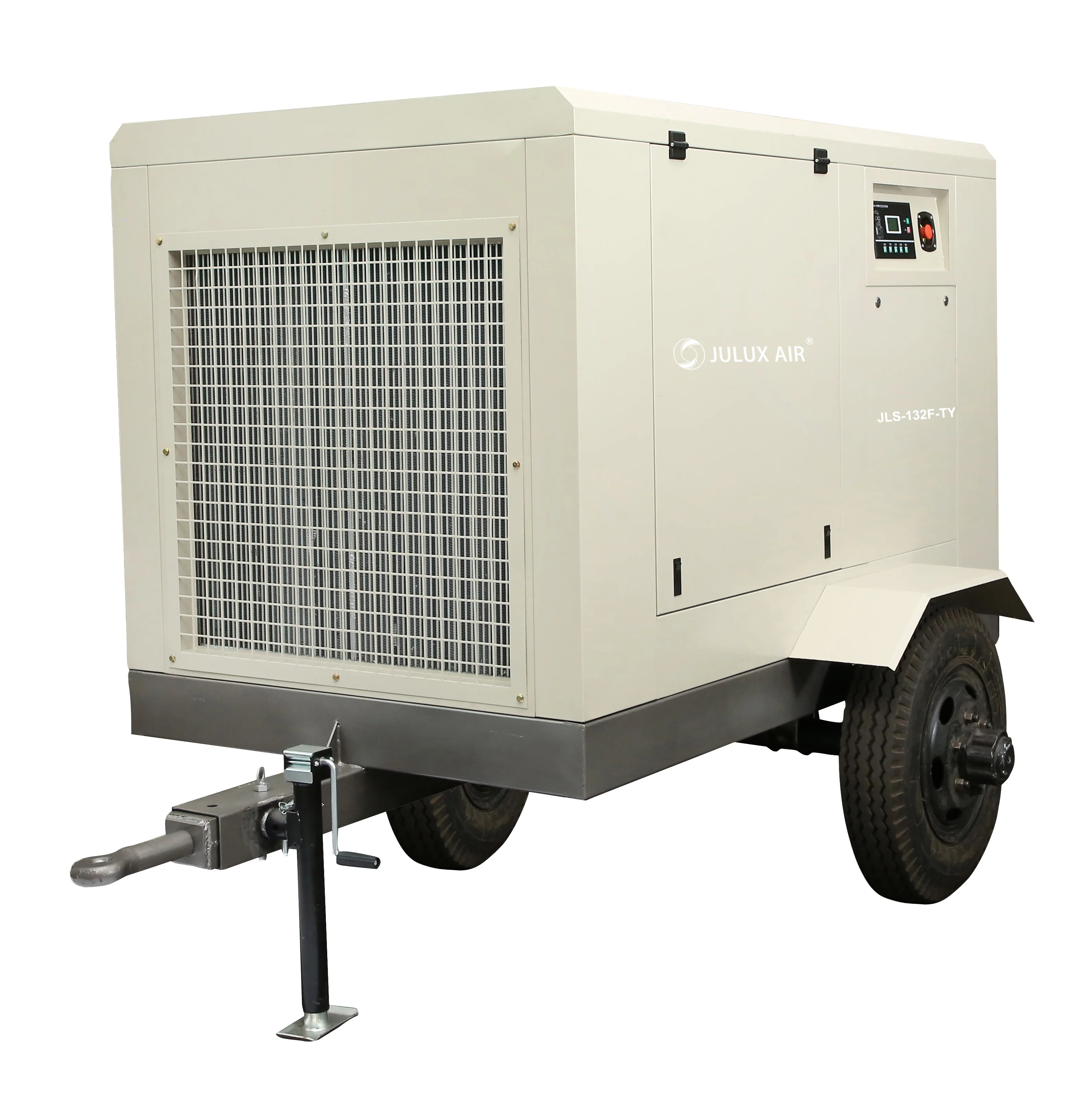 General Pneumatic 132kw 180hp Tow Behind Electric Screw Air Compressors ...