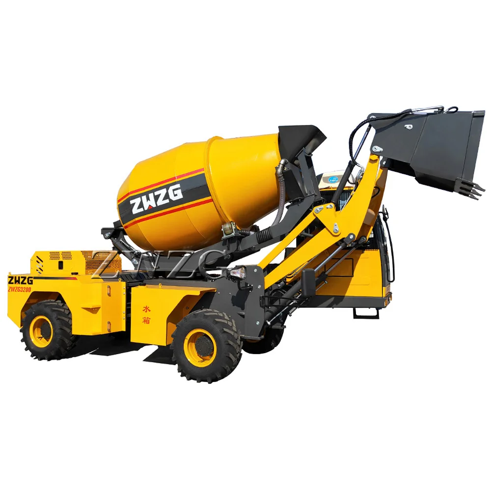 Mobile Automatic Mini Mixer Truck Self Loading Concrete Mixer - Buy ...
