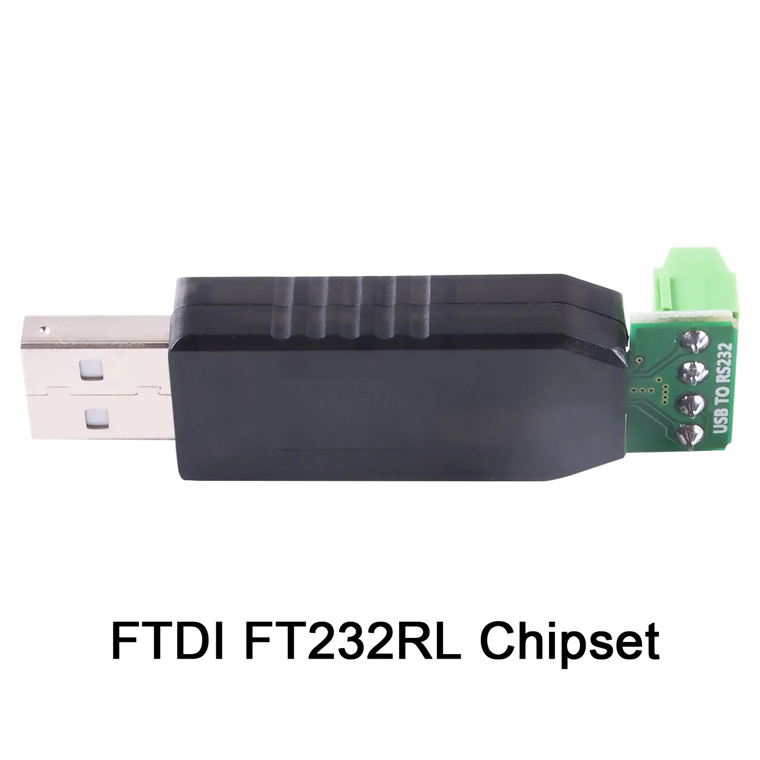 Usb To Rs232 Serial Adapter Plug 4 Pins Screw Terminal Ftdi Converter ...