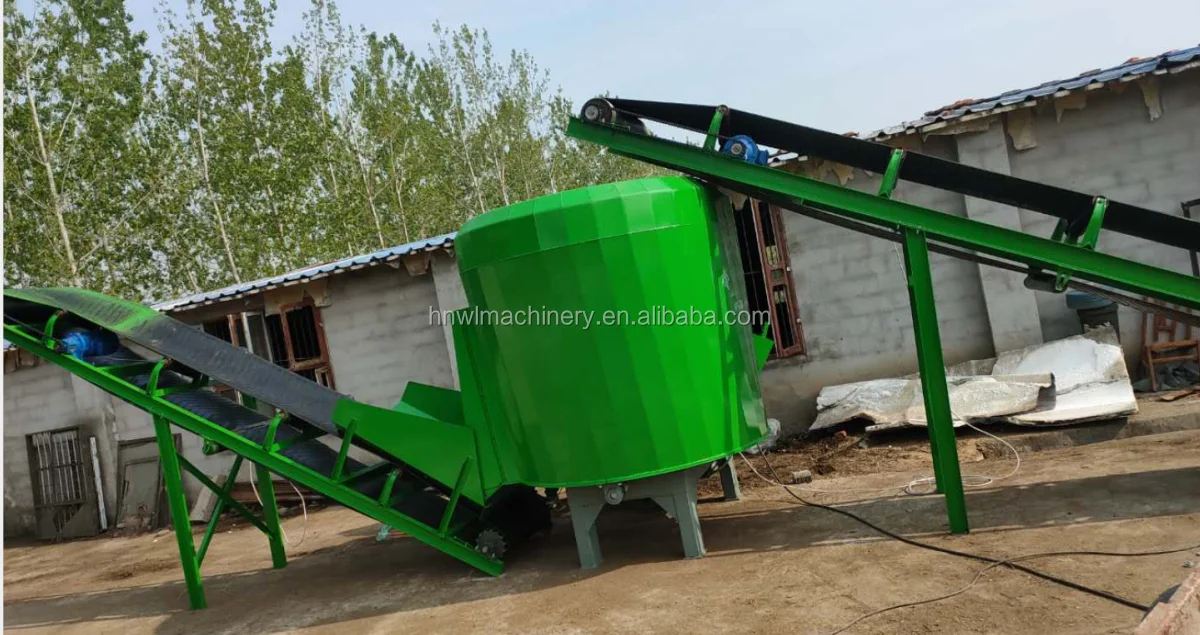 Total Mixed Ration TMR Animal Feed Mixer - High Performance