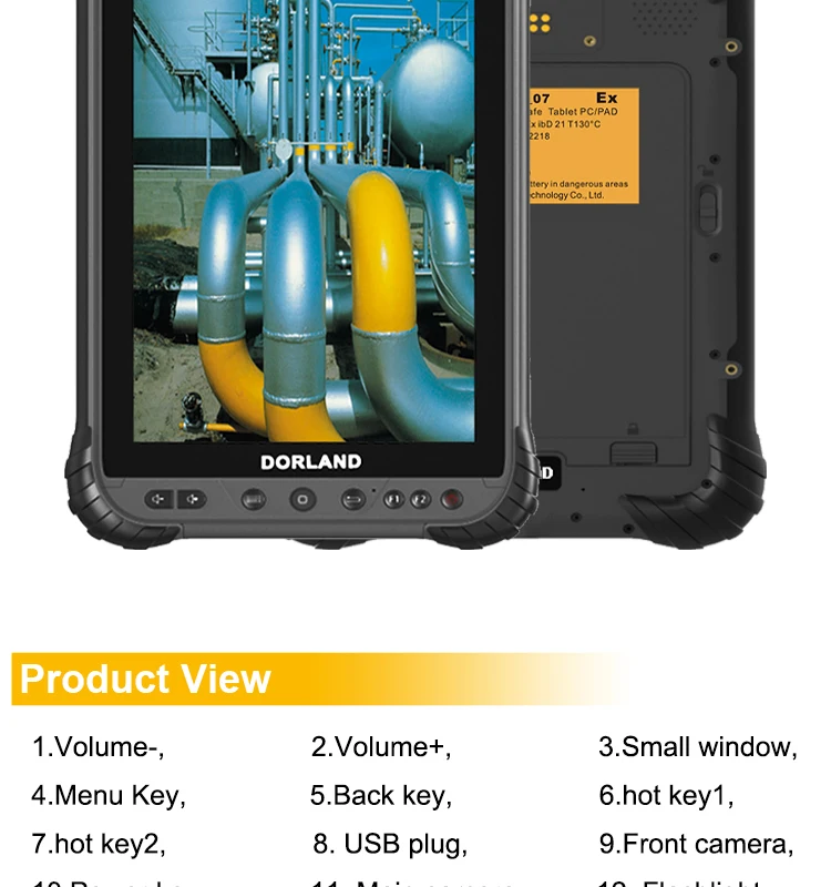 Xpad_07 Industrial Explosion-proof Pad,Intrinsically Safe For Oil & Gas ...