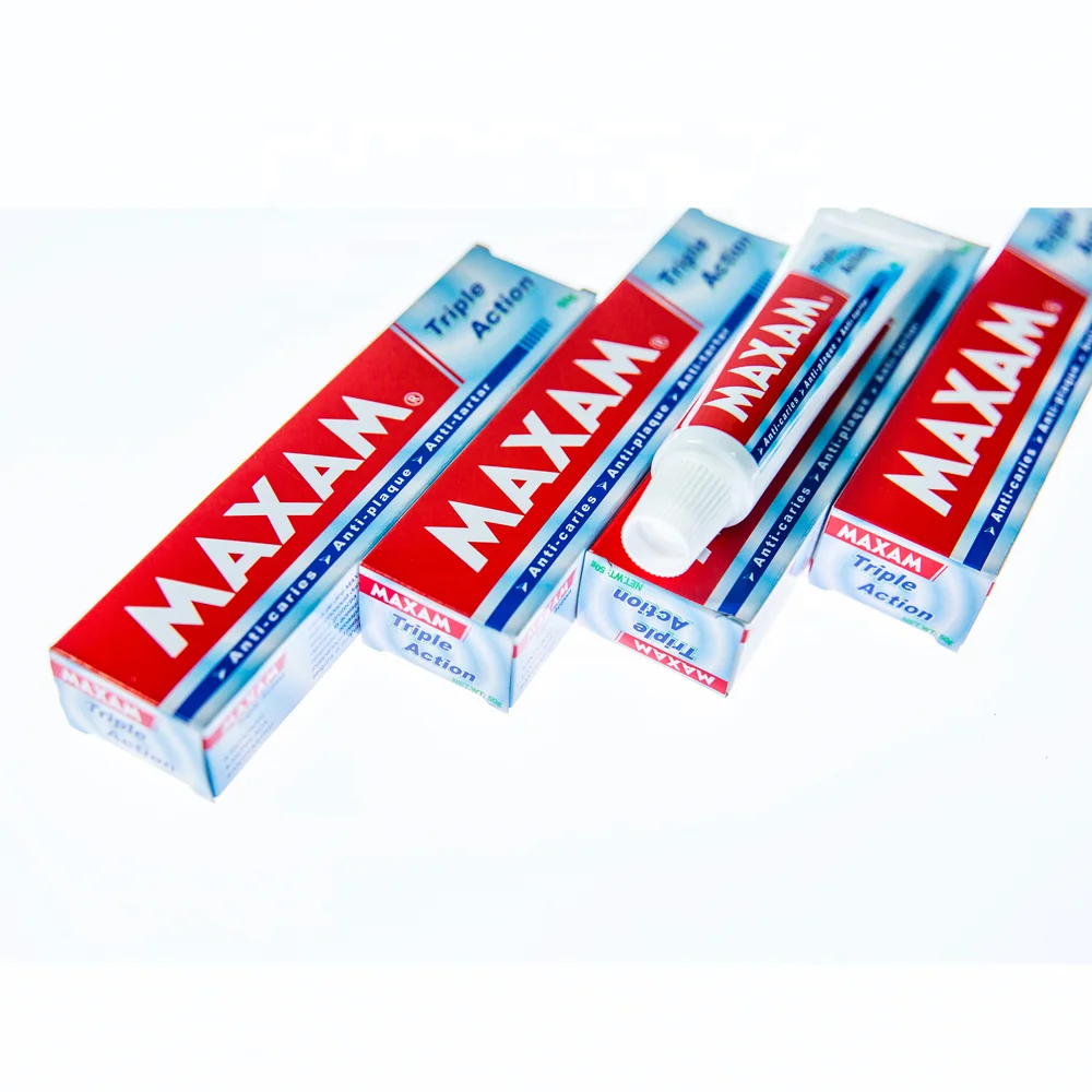 Maxam Charcoal Stripe Toothpaste 50 Grams - Buy Tooth Paste Toothpaste ...