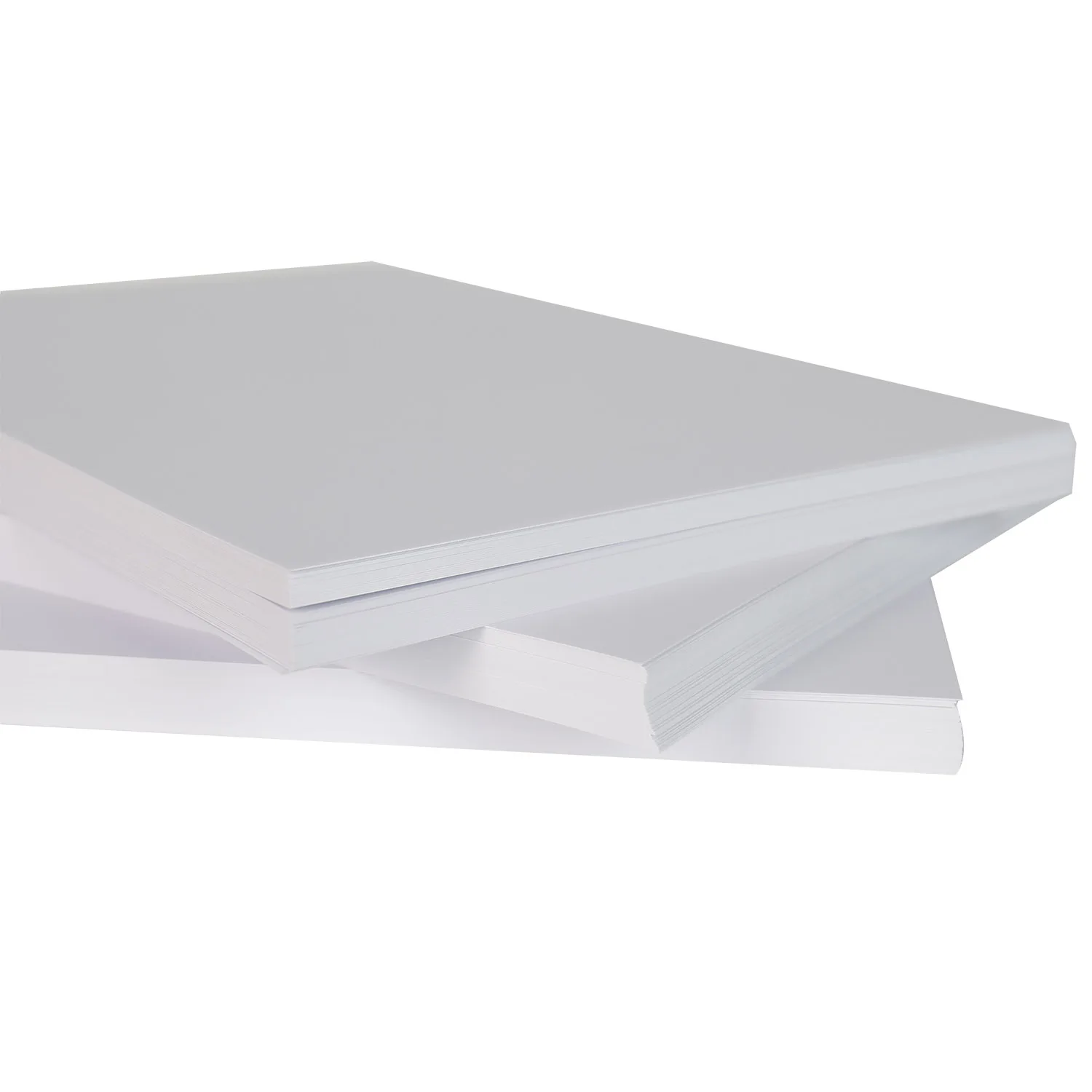 A4 Size Laser Printable Glossy White Plastic Sheet A4 Pvc Card For ...