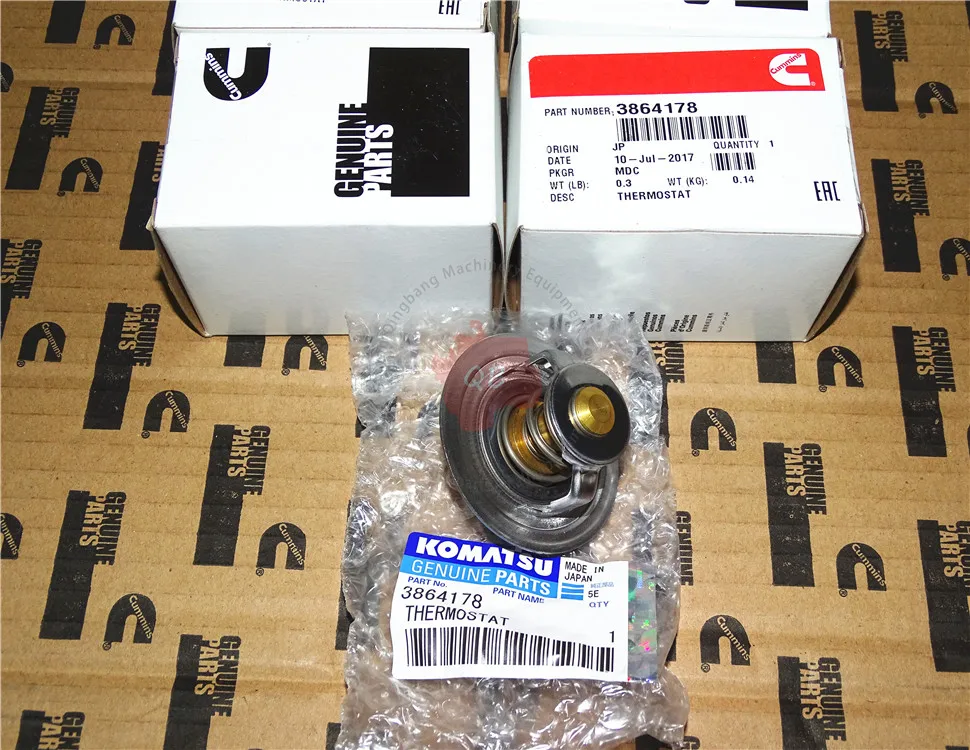 Cummins 6BT Engine Parts Thermostat 3864178 - Reliable Performance
