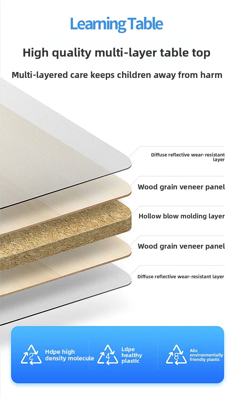 Ready-Made Quality Pull-Out Curved Fixed Double Desks Tutoring Class ...