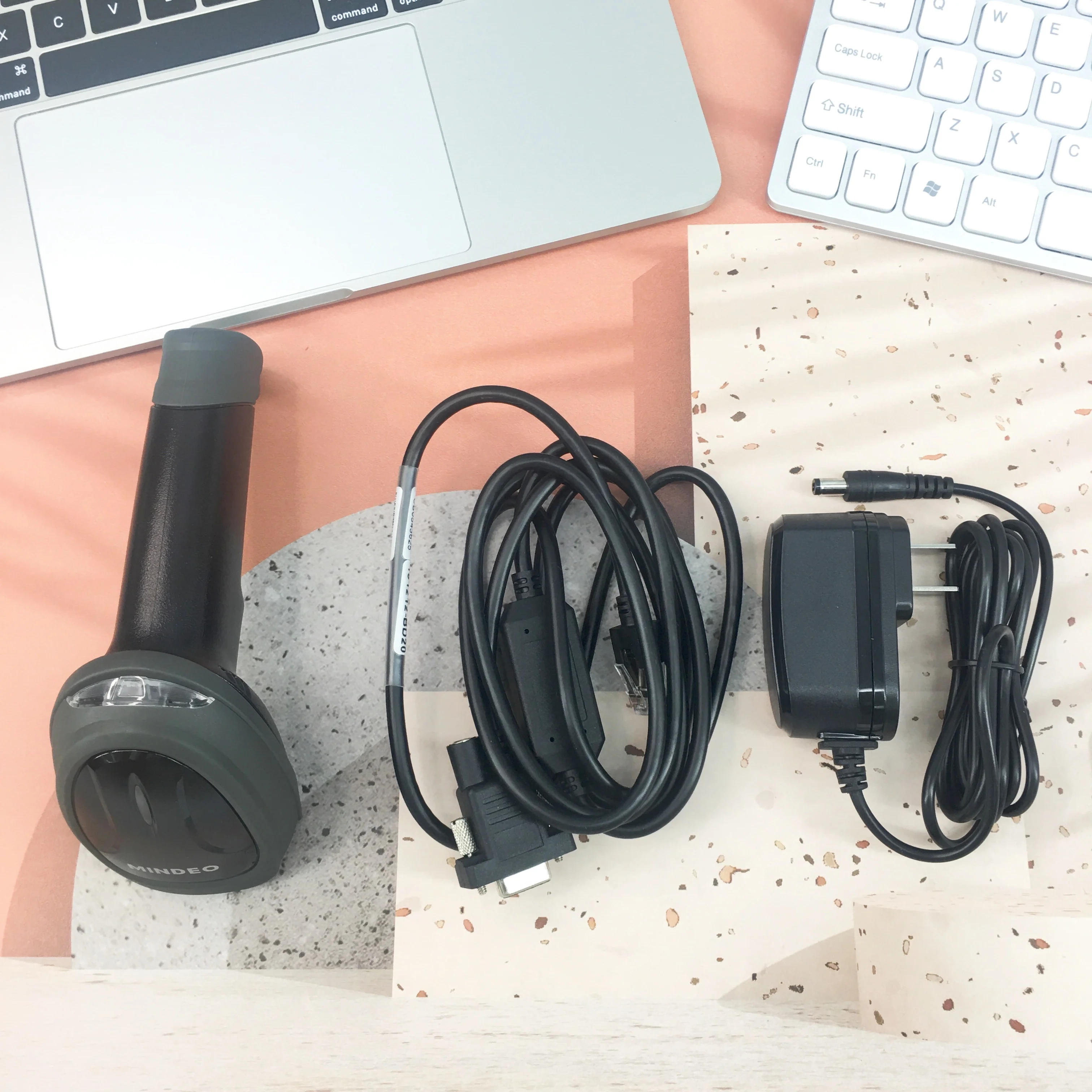 Mindeo MD6600-HD Wired Handheld QR Scanner - 1D 2D Bar Code Reader