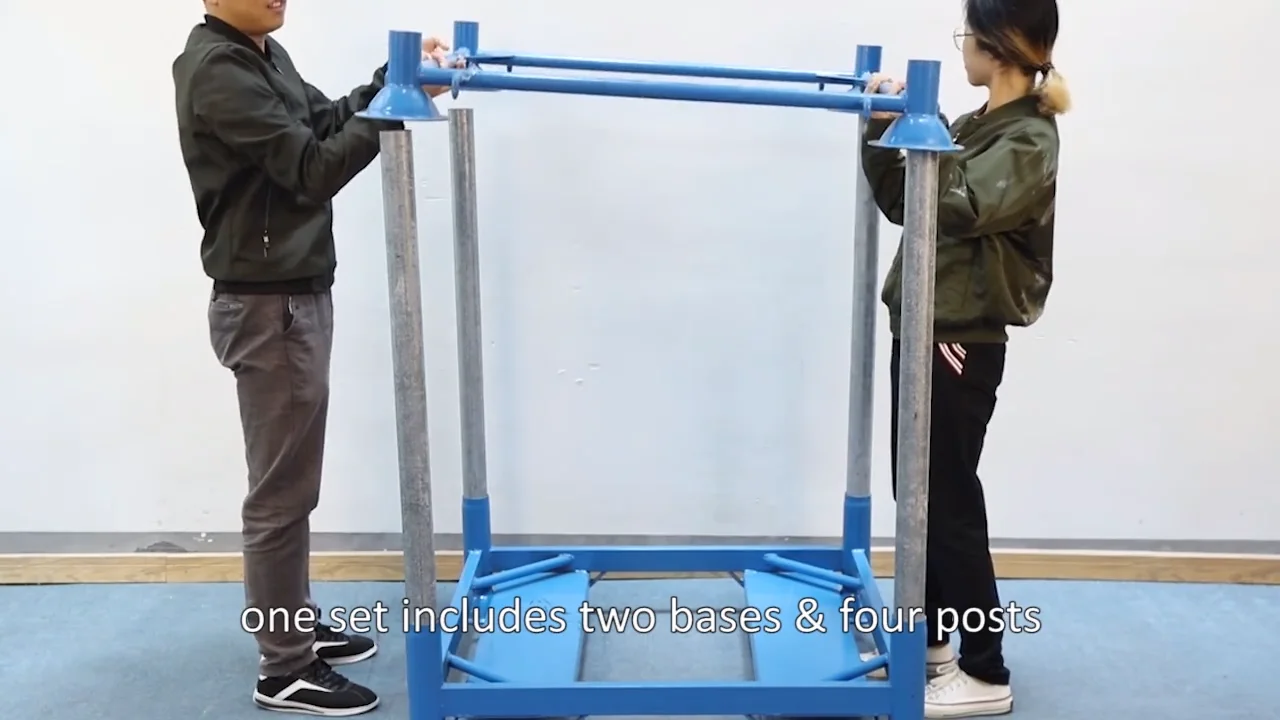 Heavy Duty Vertical Powder Coating Warehouse Detachable Galvanized ...