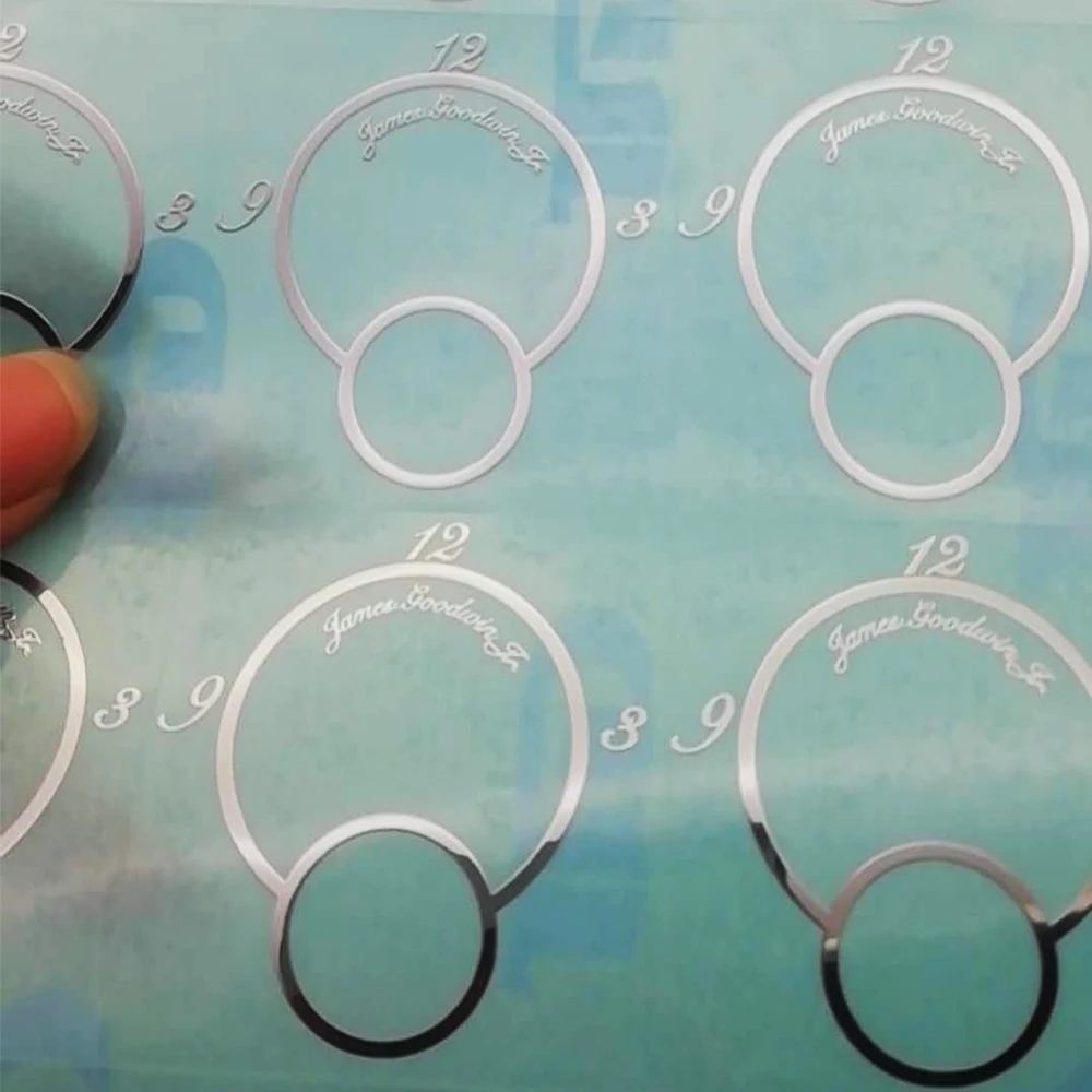 Custom Made Best New Dial Watch 3d up Electroforming Nickel