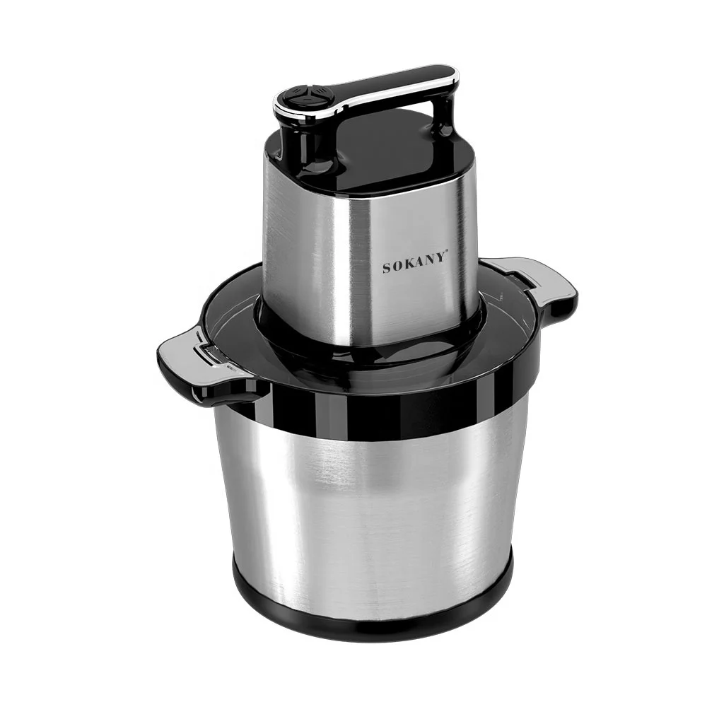 Sokany 8L Electric Meat Grinder & Yam Pounder Machine - Portable Meat ...